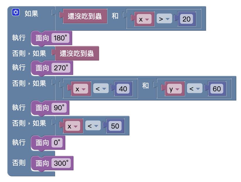 Blockly 小遊戲 | 鳥 | Webduino 教學資源
